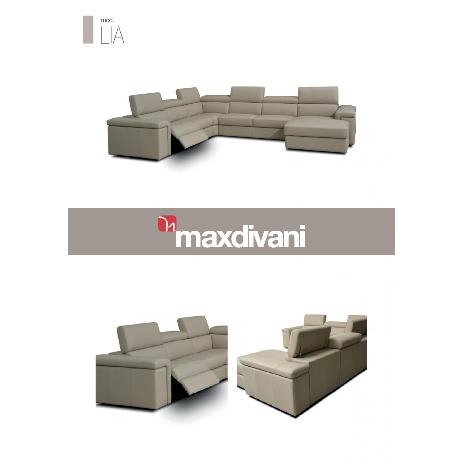 MAXDIVANI Lia Sectional